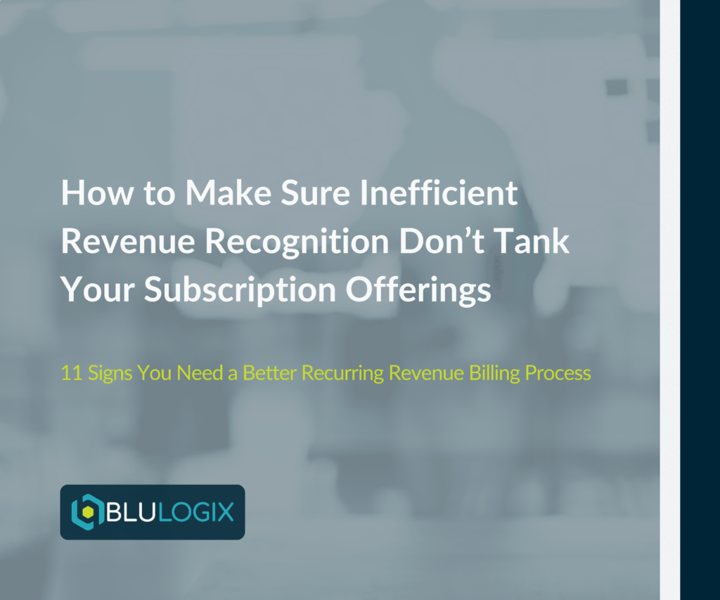 Optimize Subscription Offerings with Efficient Revenue Recognition